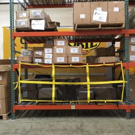 10ft • Sliding Pallet Rack Safety Net Organizational Netting Products ...